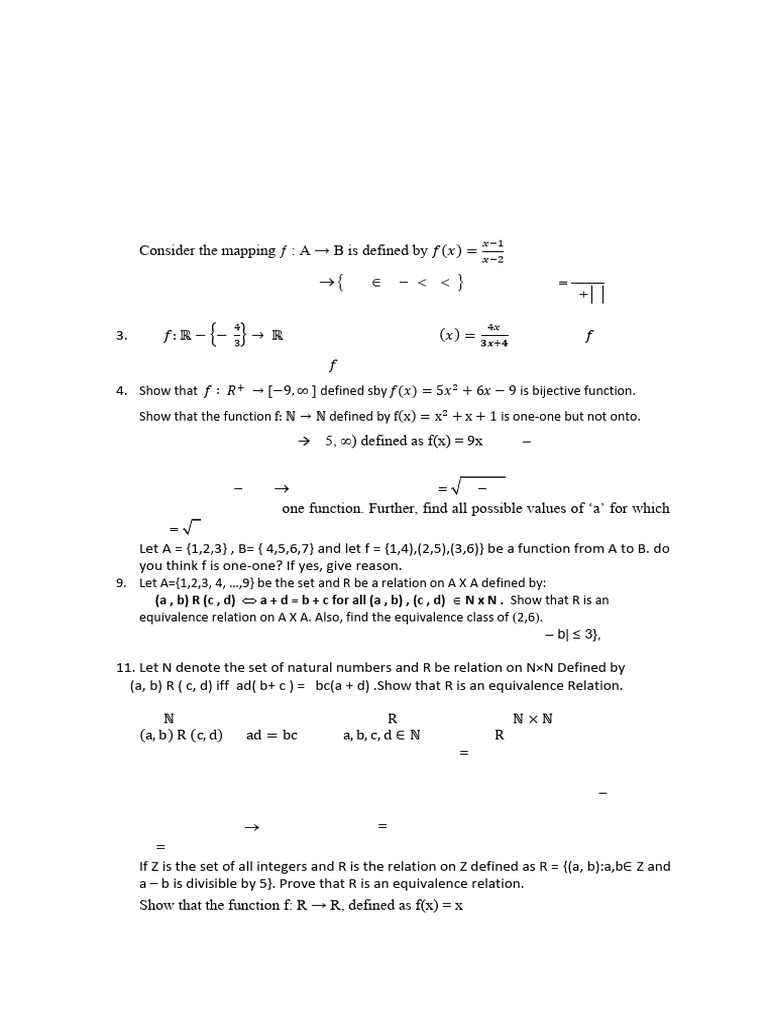 Summer Vacation Holiday Homework 2025 | PDF | Matrix (Mathematics) | Function (Mathematics)