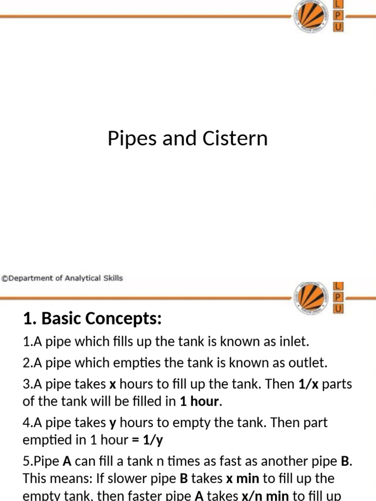 8 UNITIV Pipes and Cistern | PDF