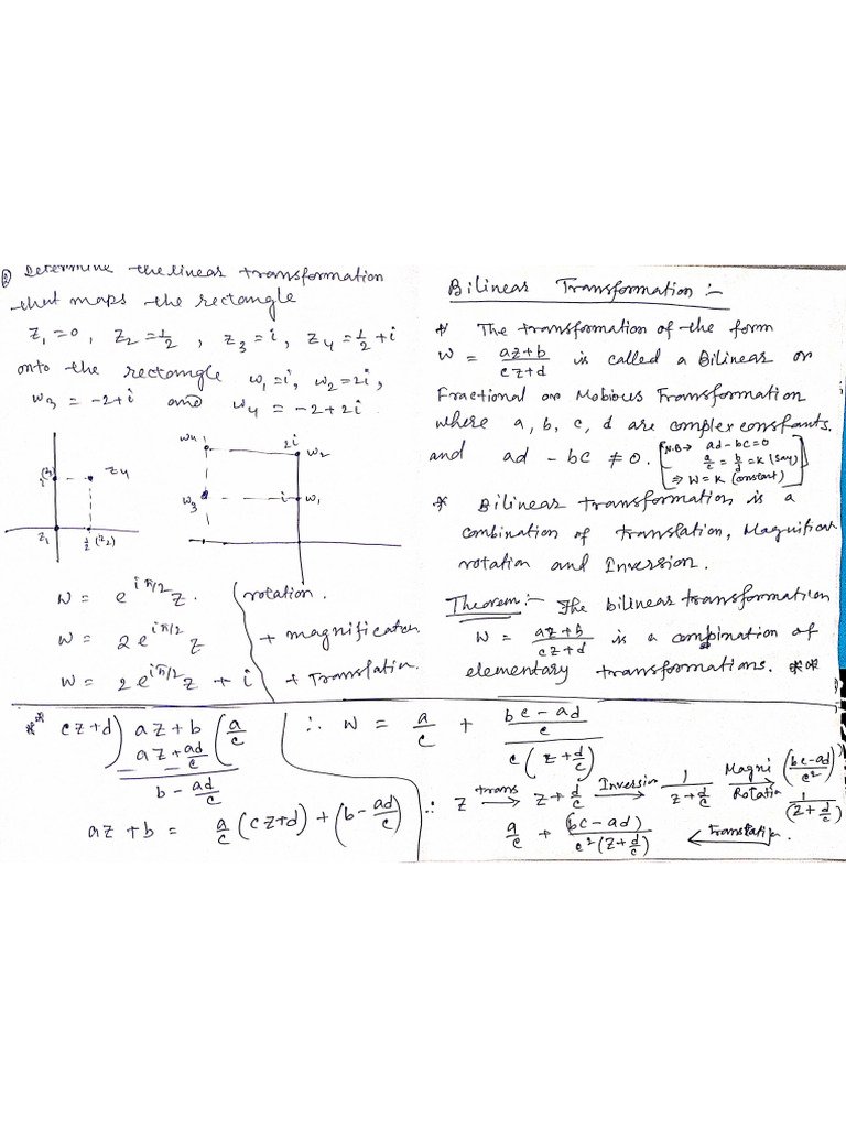 Bilinear Transformation | PDF