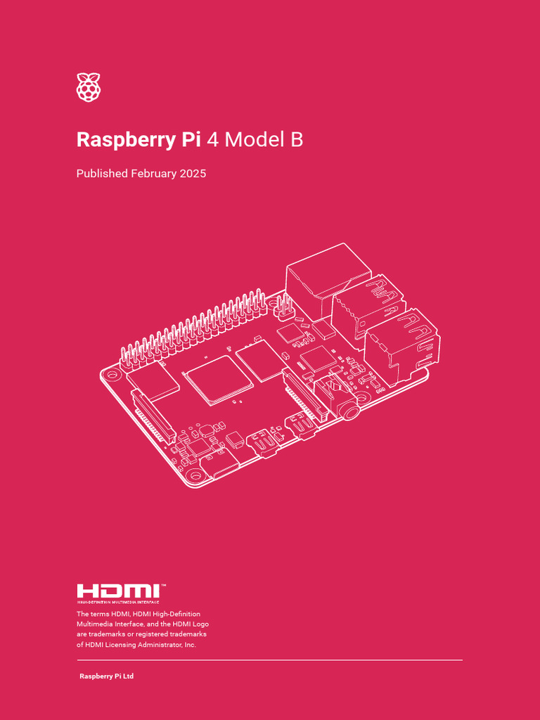 Raspberry Pi 4 Product Brief | PDF | Raspberry Pi | Office Equipment
