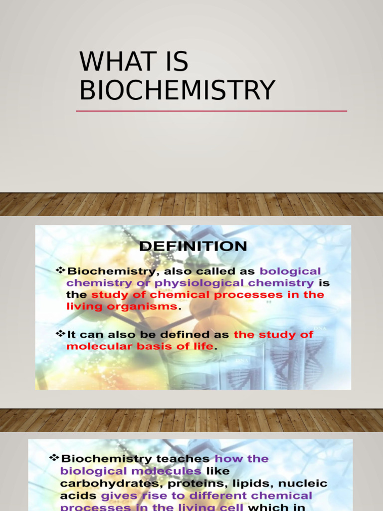 Introduction To Biochemistry | PDF