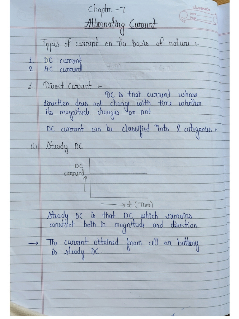 Alternating Current | PDF