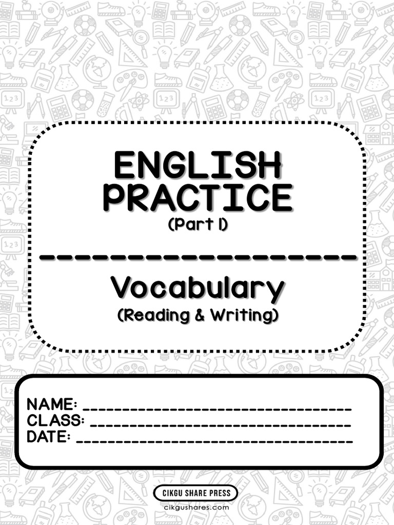 English Vocabulary Practice Part 1 | PDF