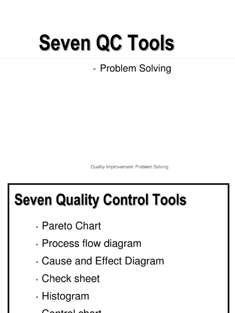 7 QC Tools-1 | PDF