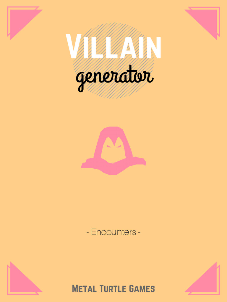 Villain Generator | PDF