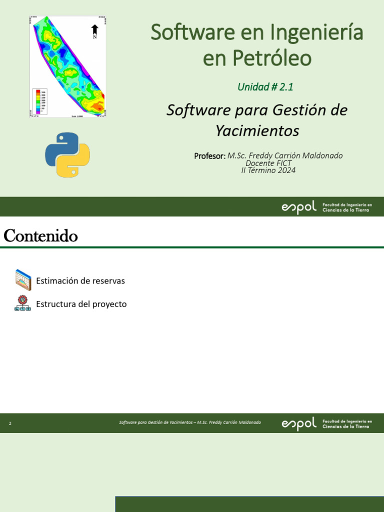 Cap 2.1 - Software para Gestión de Yacimientos | PDF | Microsoft Excel ...