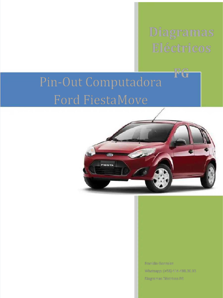 Pin-Out Computad Ora Ford Fiesta Move | PDF | Bienes manufacturados ...