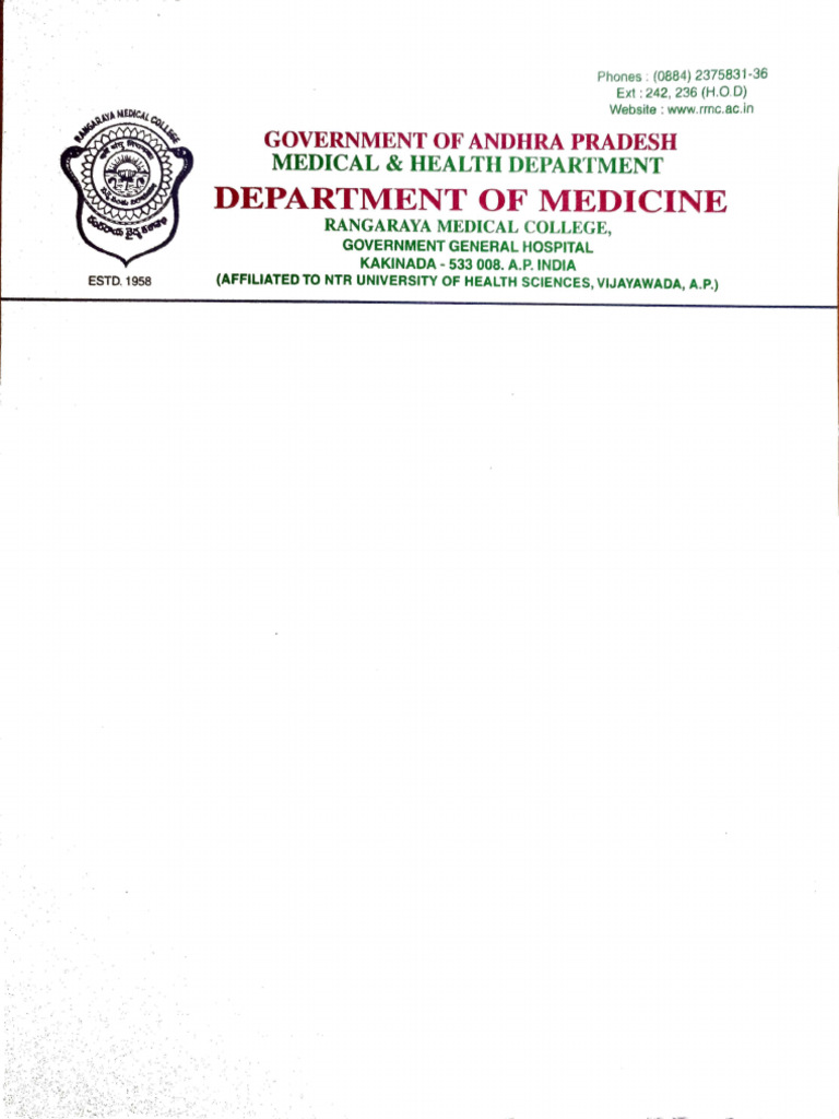 GM Dept Letterhead | PDF