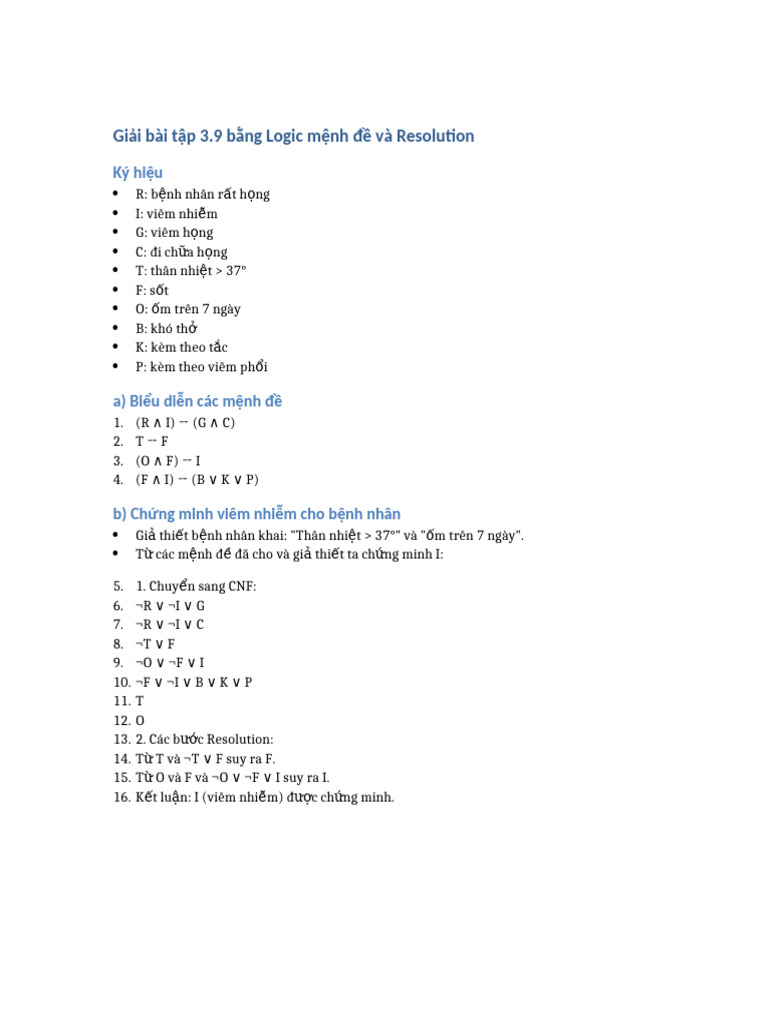 BaiTap 3 9 Solution | PDF