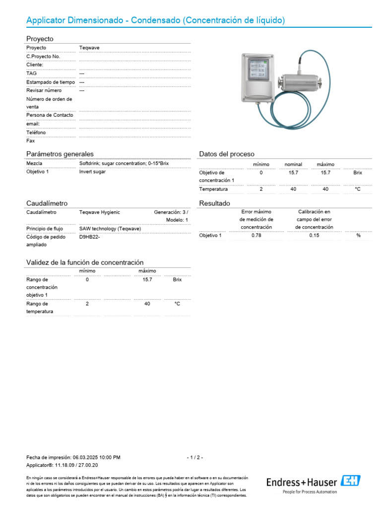 Teqwave | PDF | Medición de flujo | Informática