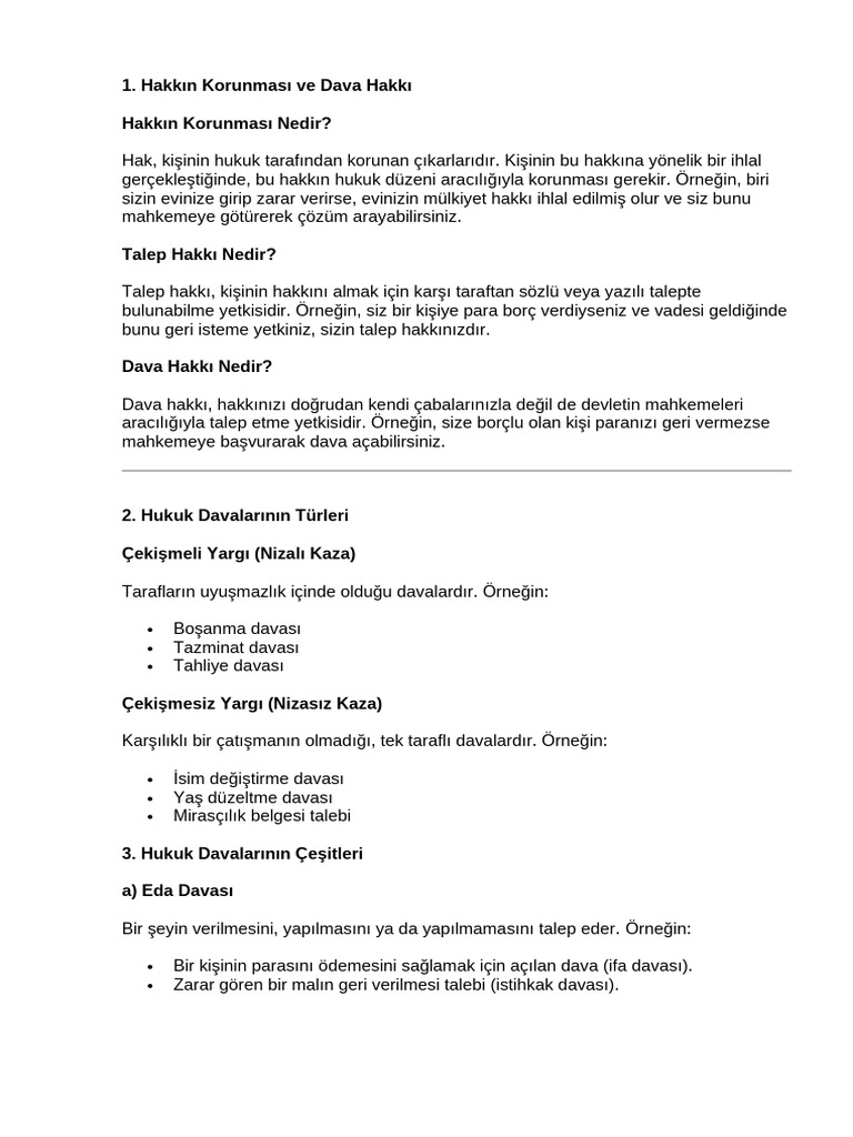 Hukukun Temel Kavramları Final | PDF