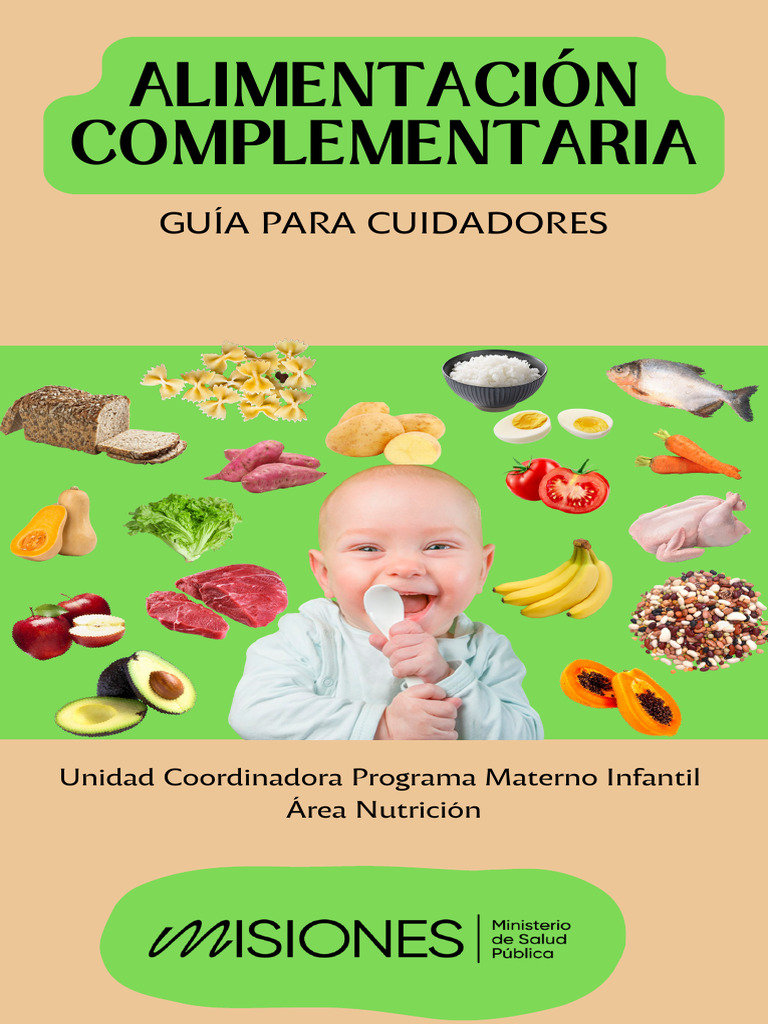 Cuadernillo Alimentacion Complementaria | PDF | Alimentos | Carne