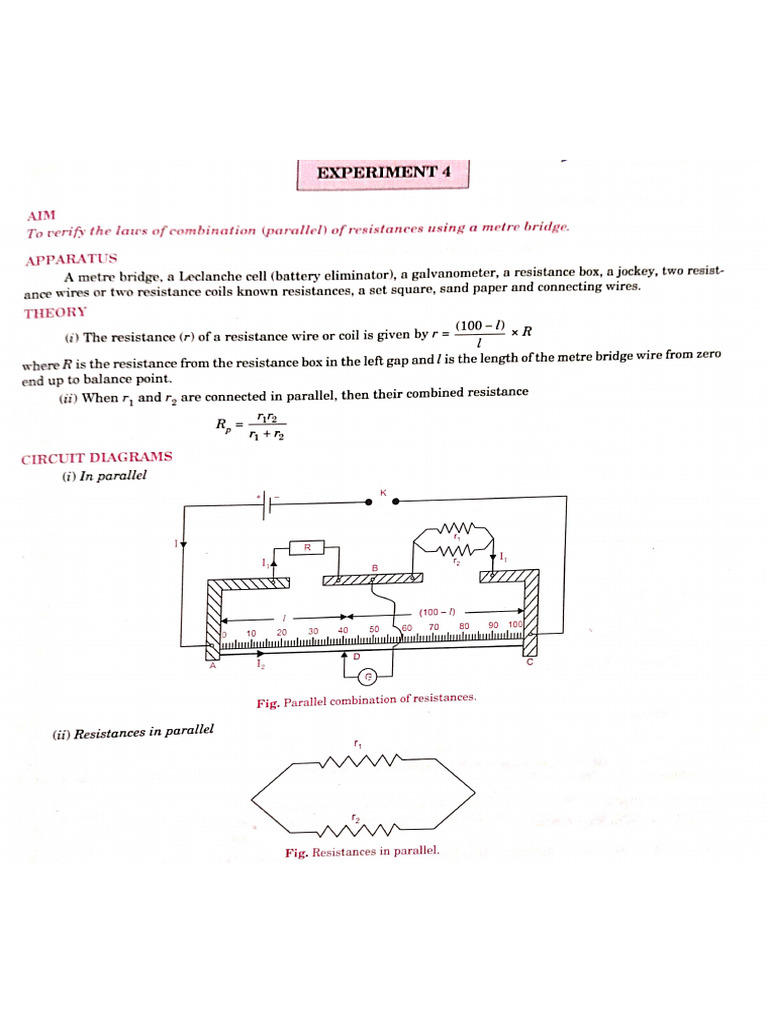 Exp 4 XII Physics | PDF