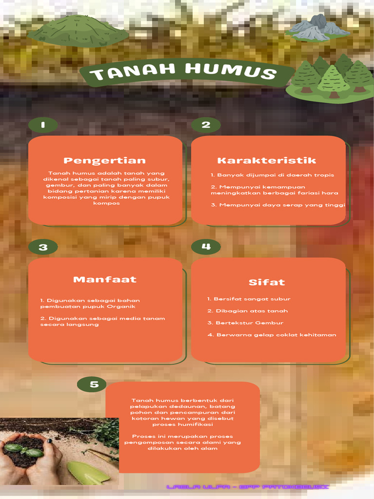 Brosur Tanah Humus | PDF