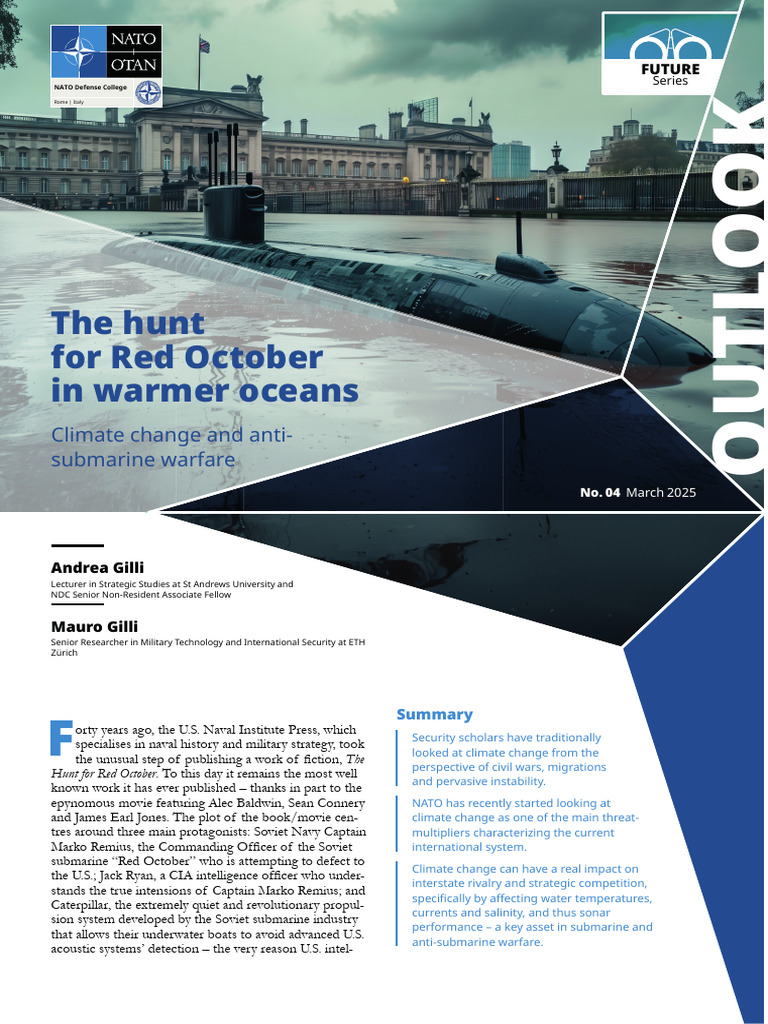 The Hunt For Red October in Warmer Oceans | PDF | Submarines | Sonar