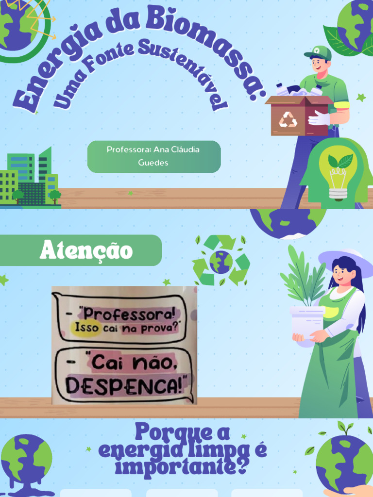Biomassa: Energia Limpa e Sustentável | PDF | Biomassa | Biogás