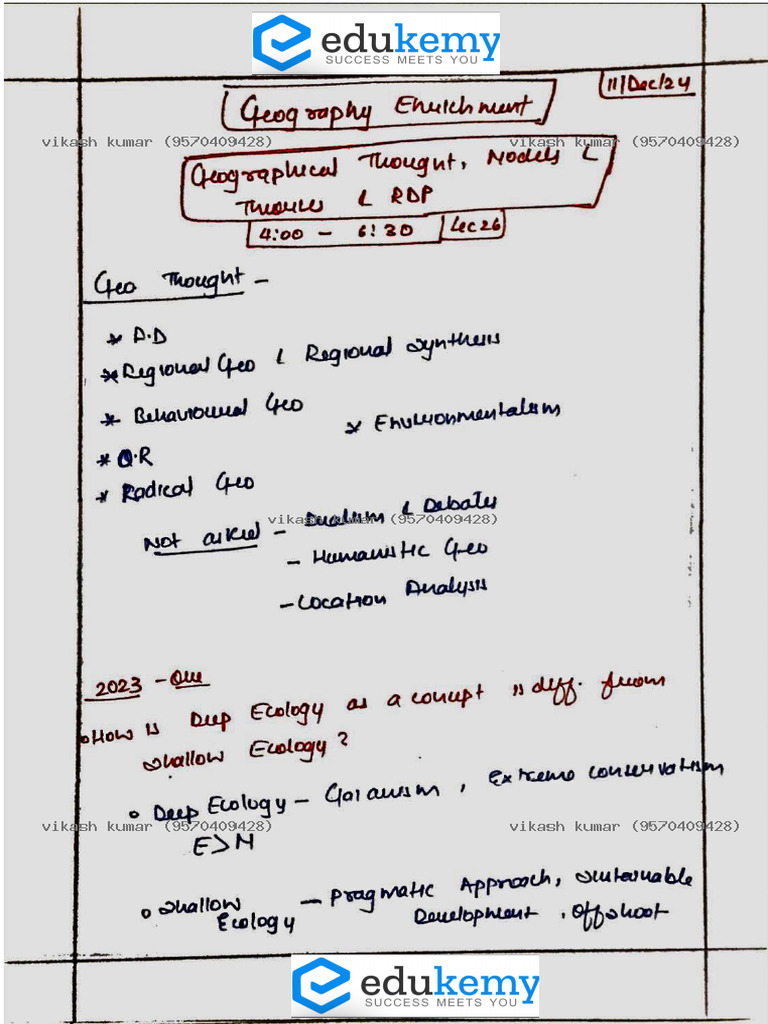 Geog Enrichment Su-21 | PDF
