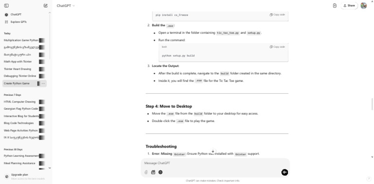 Create Python Game | PDF