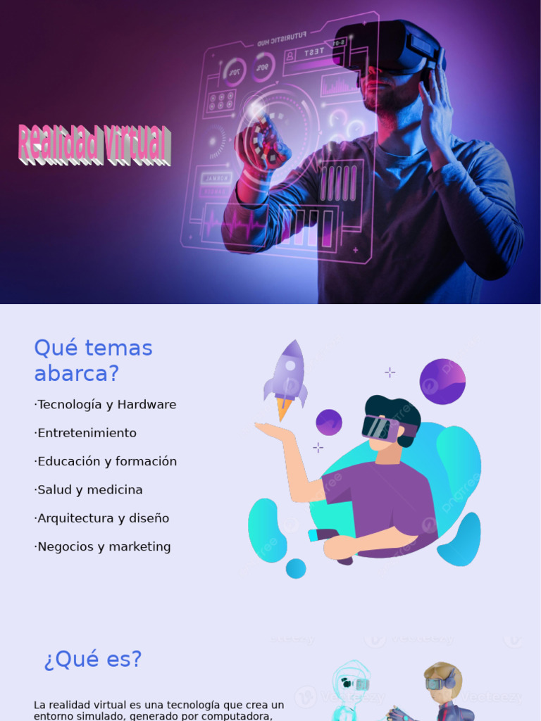 Realidad Virtual: Tecnología y Usos | PDF