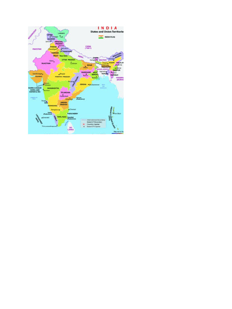 India Pol Map | PDF