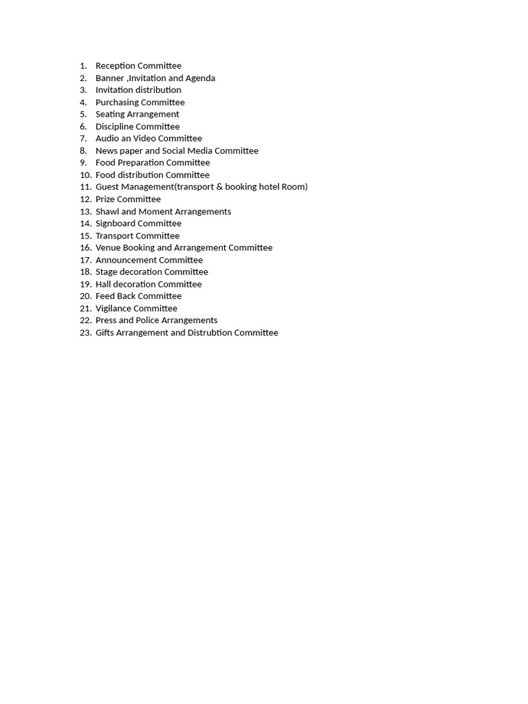 Event Management | PDF