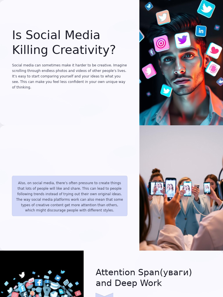 Is Social Media Killing Creativity | PDF