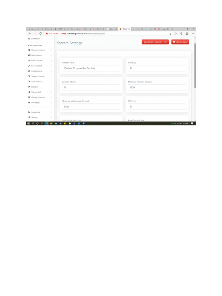 Settings | PDF