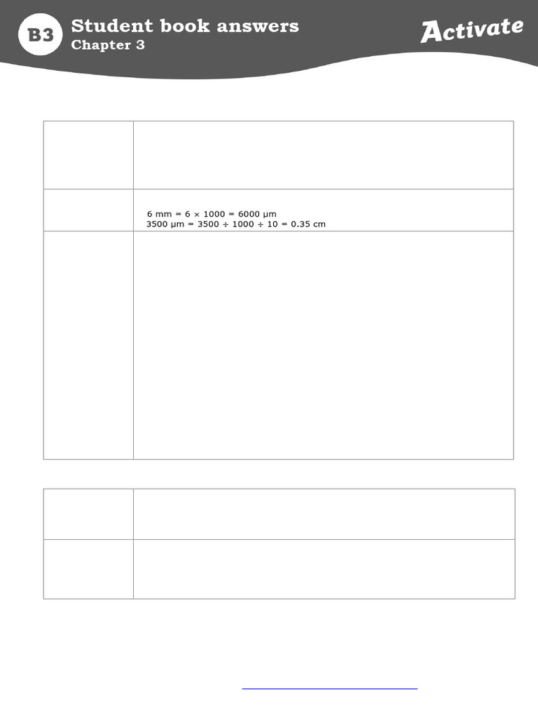 Activate 3 Biology Chapter3 Answers | PDF | Fingerprint | Blood Type