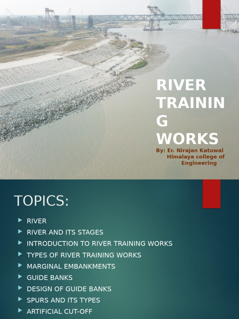 Guide Banks in River Training Works | PDF | Levee | River