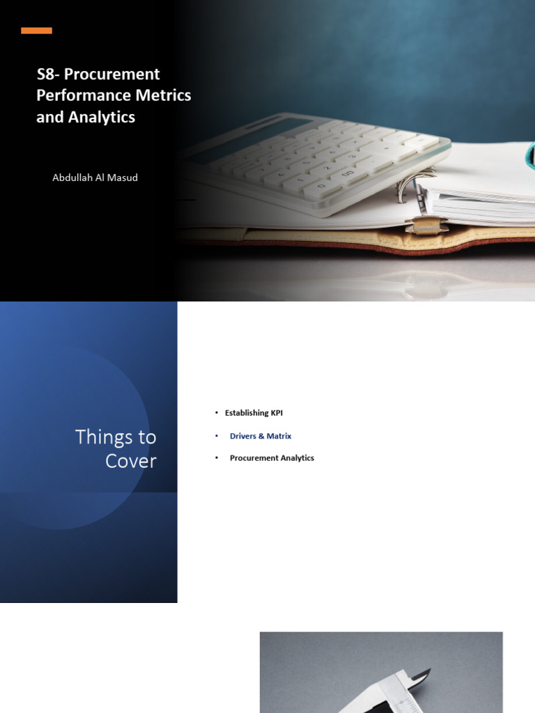 S8 - Procurement Performance Metrics and Analytics | PDF | Performance ...