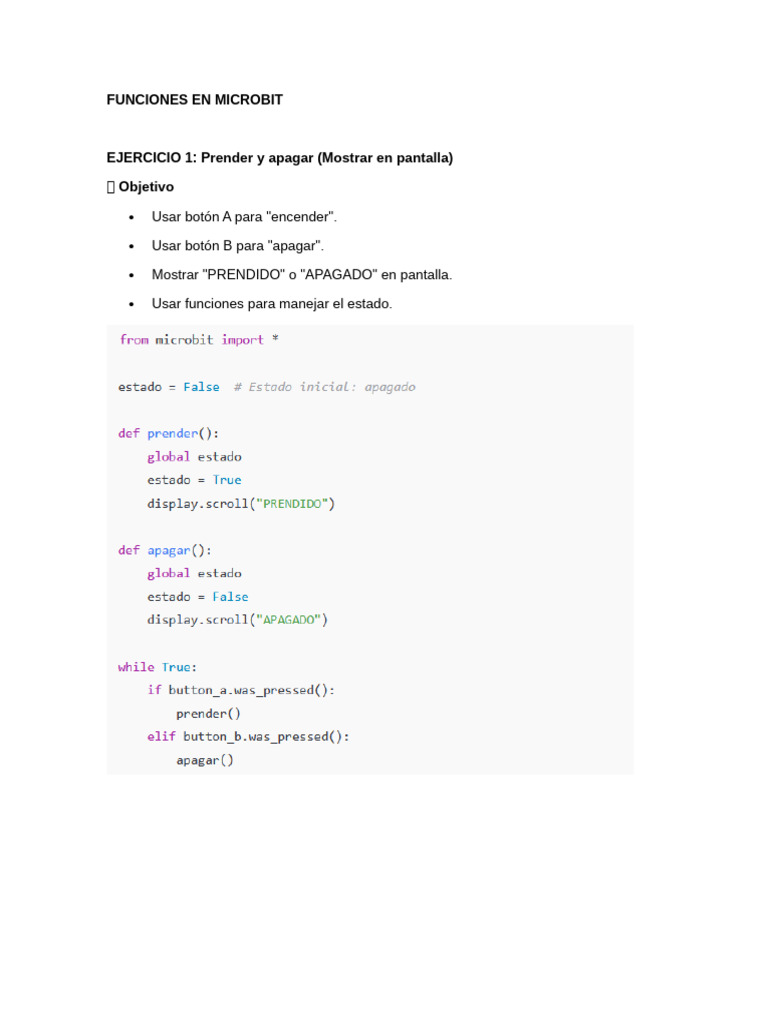 Funciones Con Listas y Tuplas en Micropython | PDF
