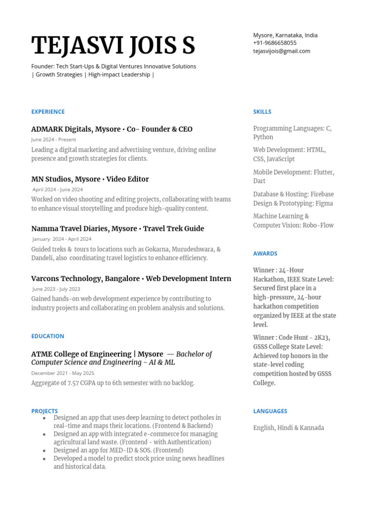 Resume VIN Merged Organized | PDF | Web Development | Computer Science