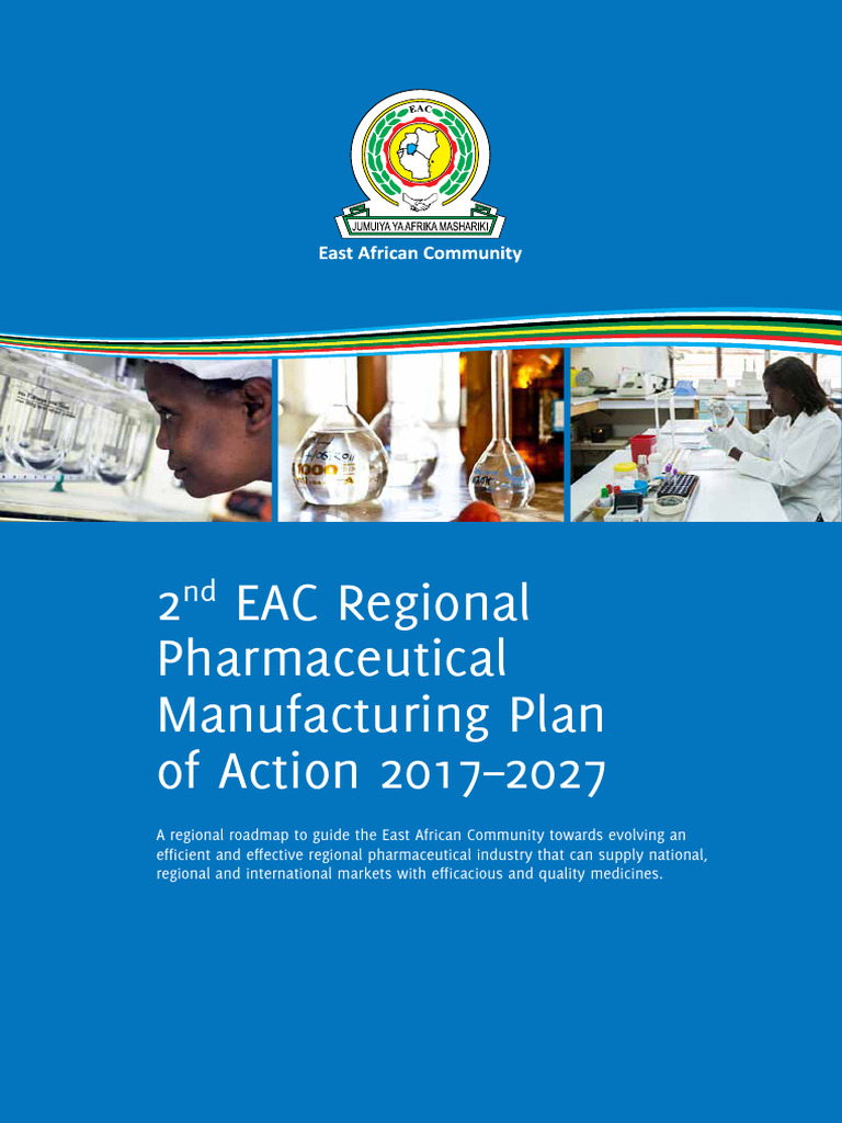 2nd EAC Regional Pharmaceutical Manufacturing Plan of Action 20172027 ...