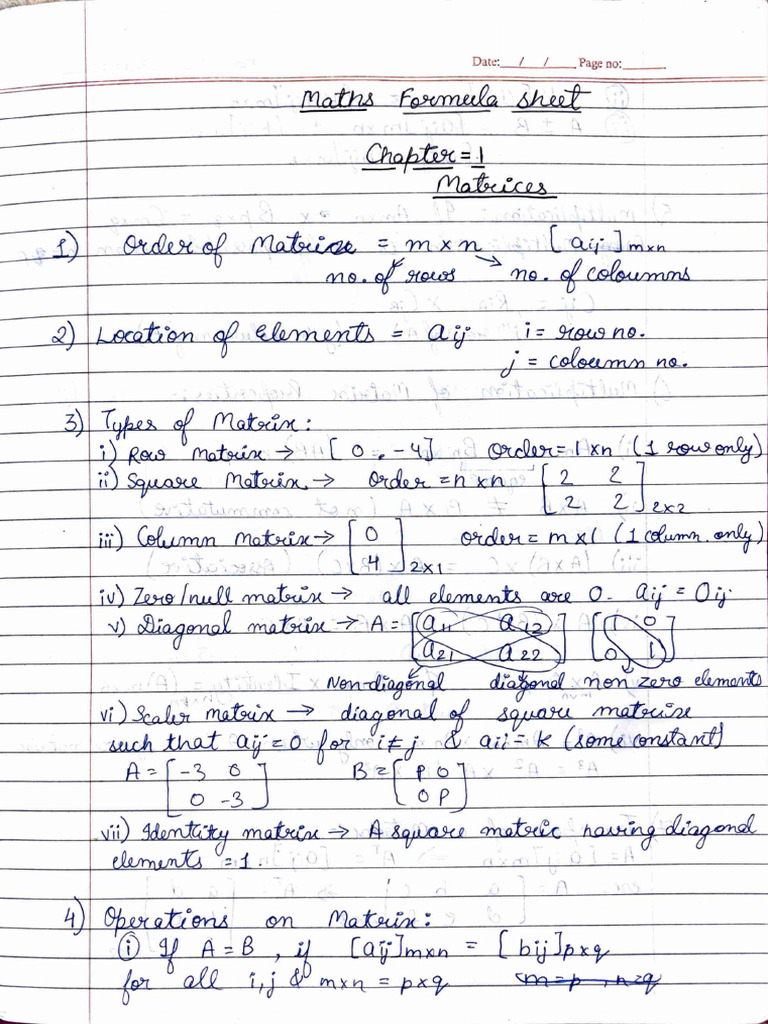 Formula Maths | PDF