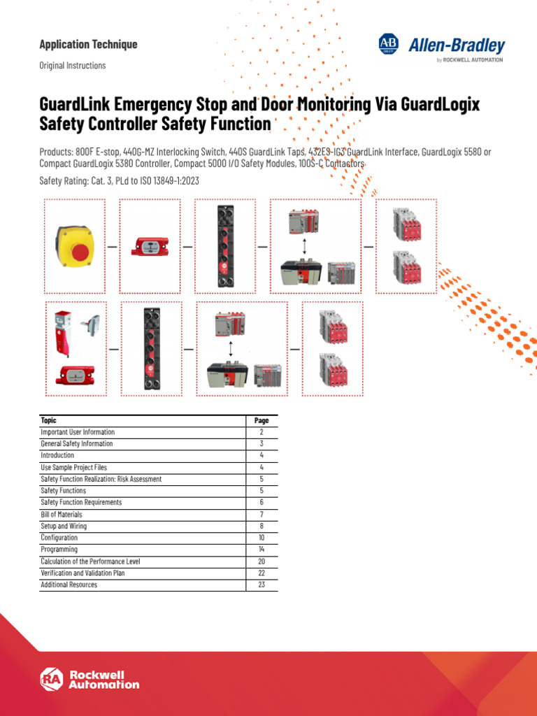GuardLink Safety At200 en P | PDF | Electrical Connector | Automation