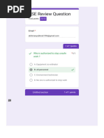 Confined Space Actual Written Exam Update With Actual Questions and Answers | PDF | Personal ...