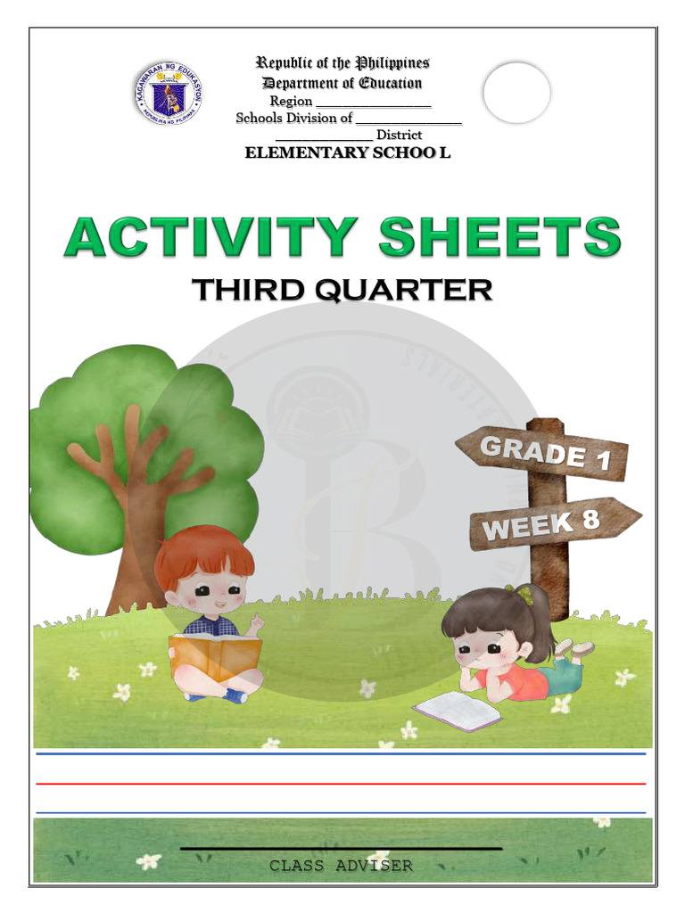 Q3-W8 (GRADE 1 | PDF