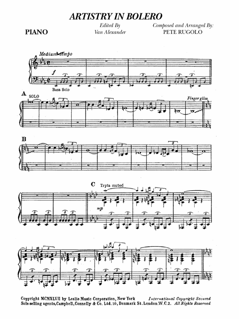ArtistryInBolero Redone | PDF