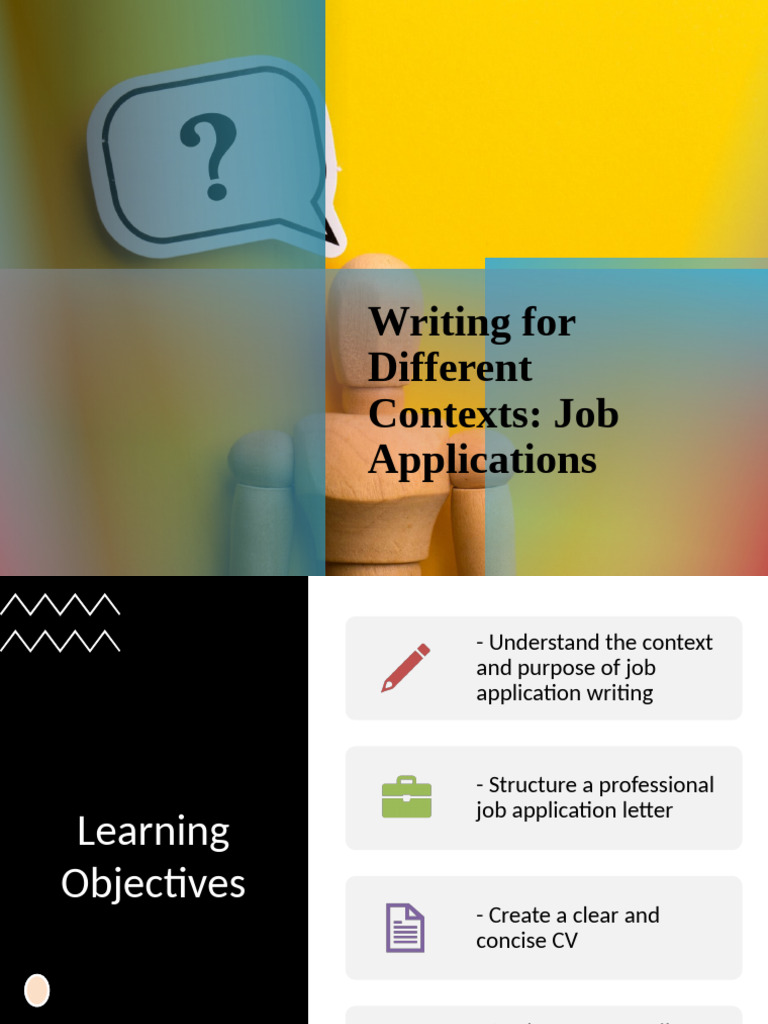 WRiting Job Application | PDF | Résumé | Human Communication