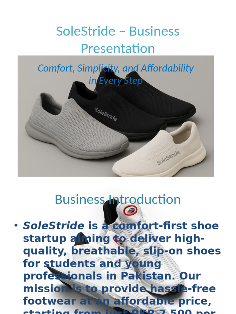 Syeda Afifa Jilani - Presentation | PDF | Shoe | Business Model
