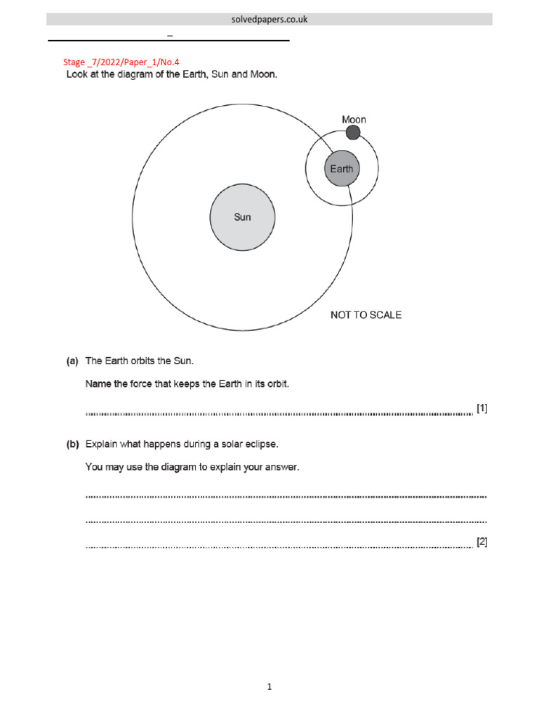 2023 2 Eclipse Solar and Lunar Checkpoint Sec 1 Progression Stage 7 | PDF