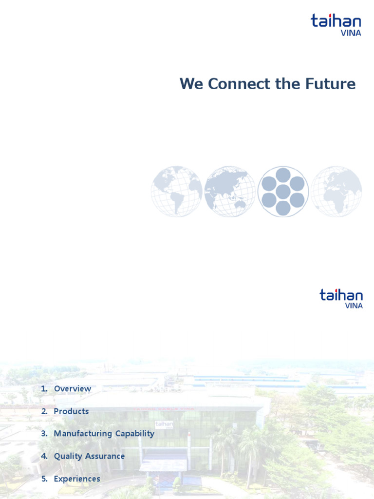 11 - Taihan Cable Vina - Company Profile 2020 PDF | PDF | Insulator ...