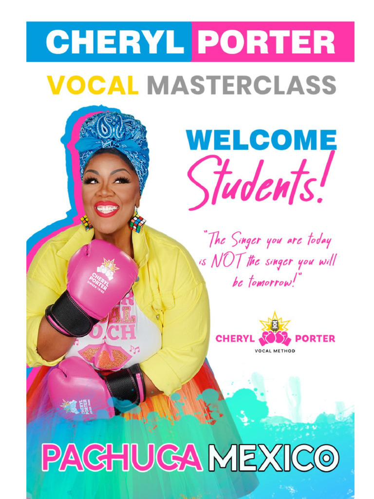 Pachuca Booklet Cheryl Porter | PDF | Canto | Teoría musical