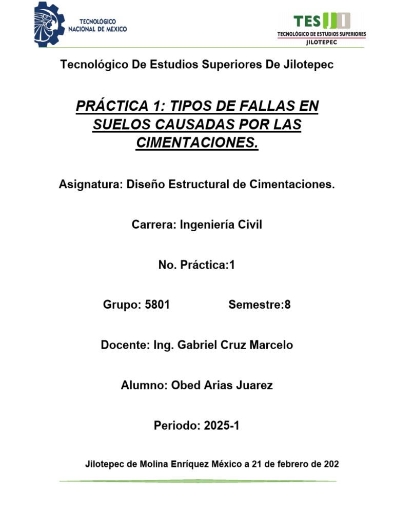 Tipos de Fallas | PDF | Fundación (Ingeniería) | Falla (geología)