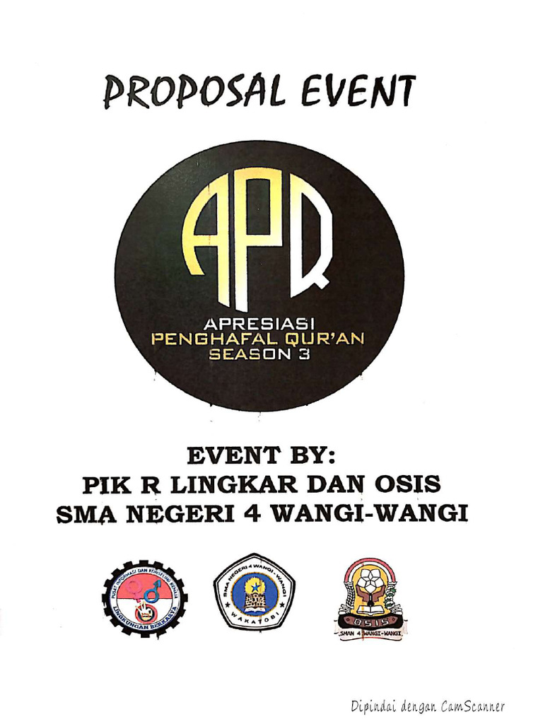 Proposal Apq Season 3 PDF Lengkap | PDF