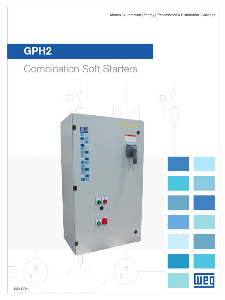 WEG GPH2 Combination Soft Starters Brochure English | PDF | Mains Electricity | Electrical ...