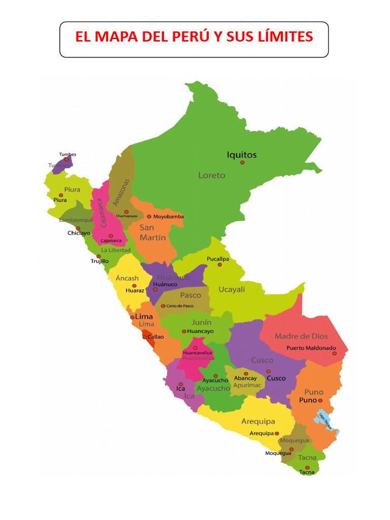 El Mapa Del Perú | PDF