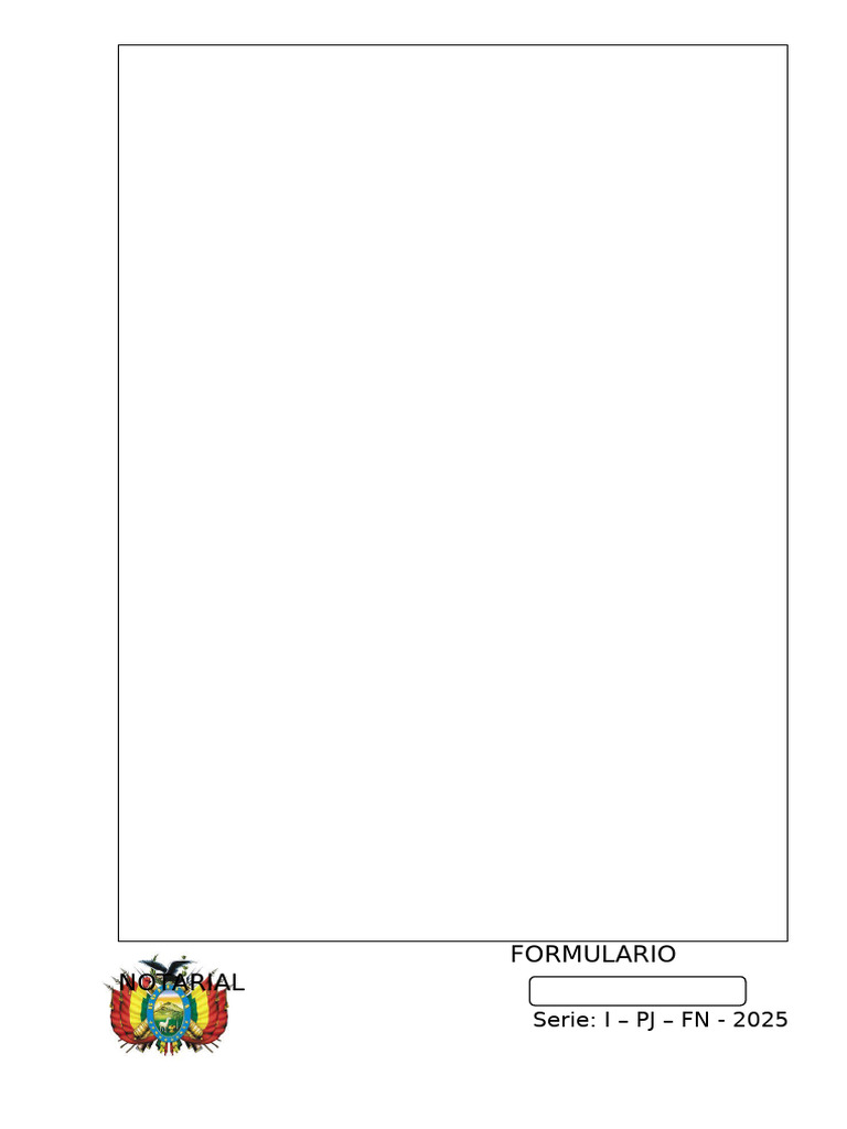 Formato de Hoja Notarial | PDF