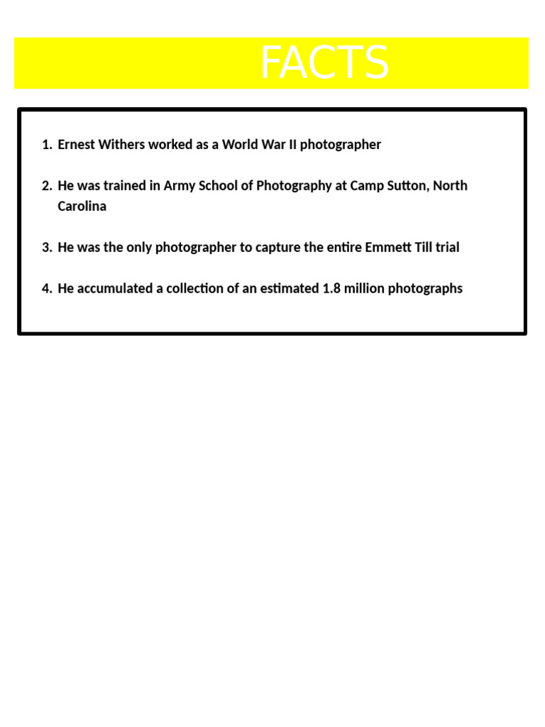 Facts | PDF
