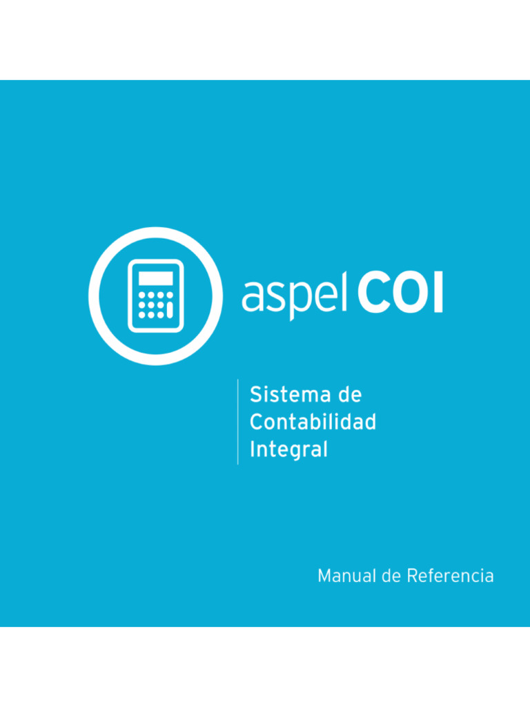 COI9 - Digital - Manual-Aspel-Sistema-Contabilidad-Integral | PDF